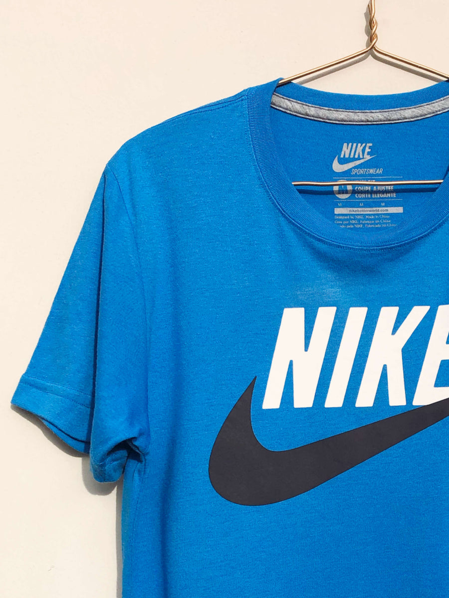 Blue Nike Symbol